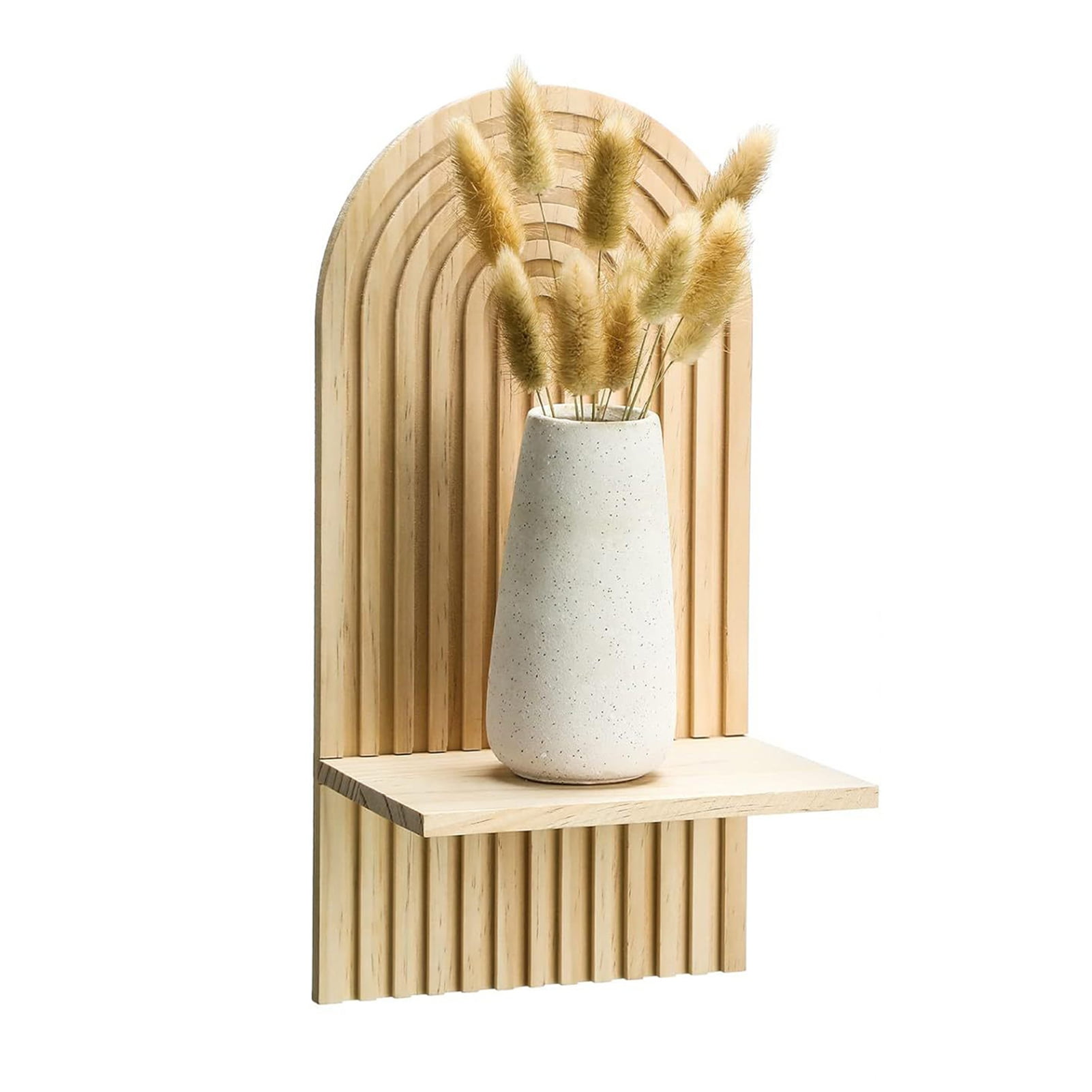 1/2Pcs Wall Mounted Bohemian Storage Rack Strong Load-bearing Retro ...