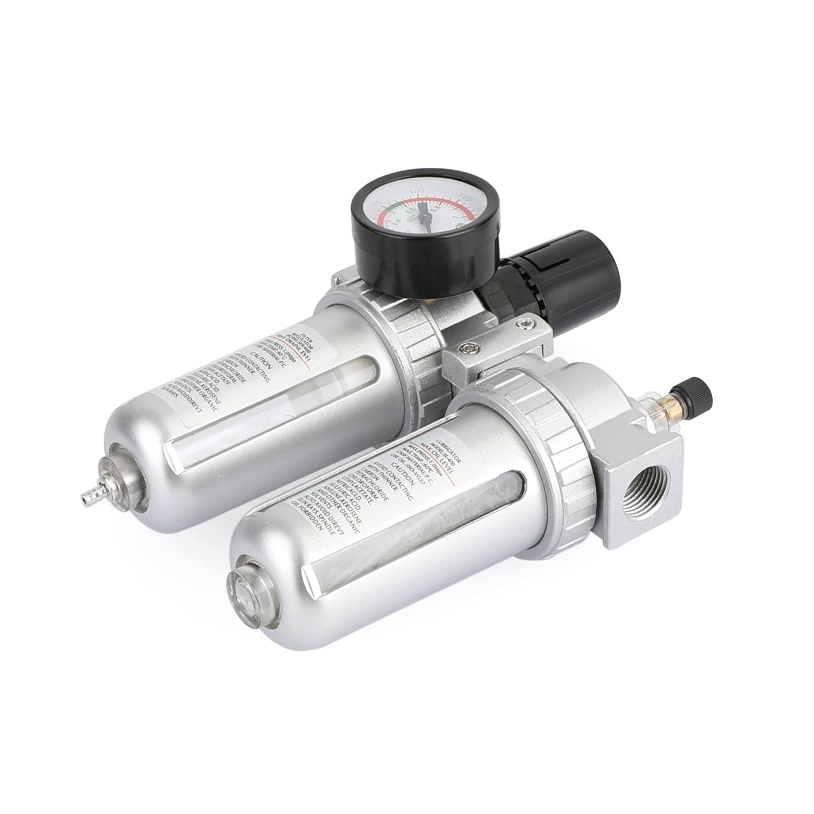 1/2in Air Compressor Filter Oil Water Separator Trap Tools With ...