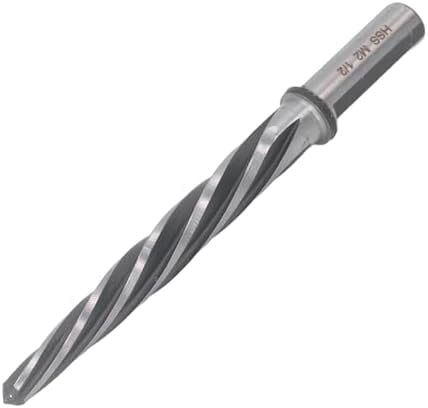 1/2in Bridge Construction Reamer, HSS6542 M2 High Speed Steel 5 Flutes ...