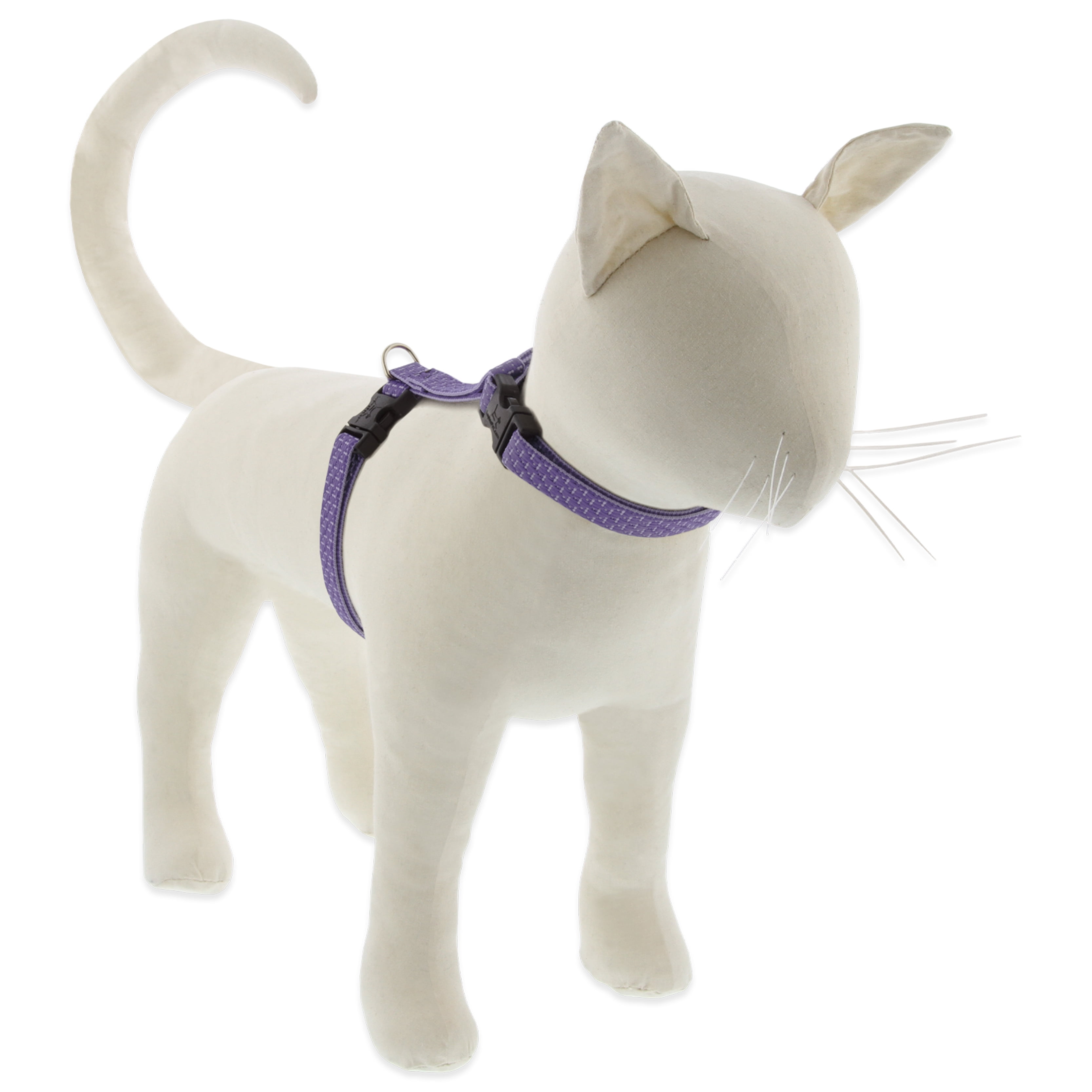 1/2in Lilac 9-14 H-Style Cat Harness - Walmart.com