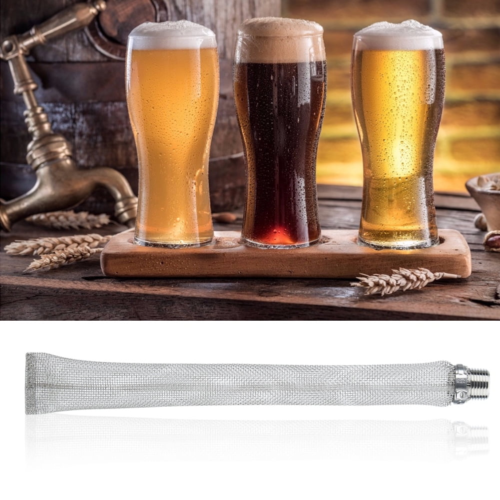 1/2in NPT Stainless Steel Beer Filter Screen Mesh Filter for Homebrew ...