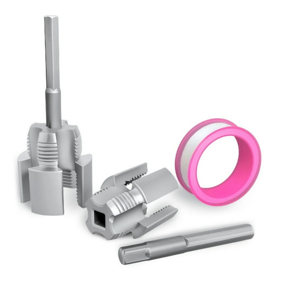 1/2inch 3/4inch Electric Drill PVC Pipe Threader PVC Thread Maker Tool ...