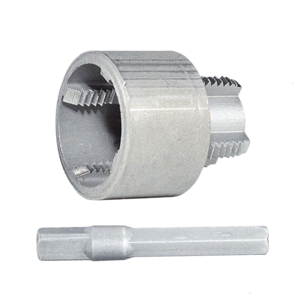 1/2inch 3/4inch Electric Drill PVC Pipe Threader PVC Thread Maker Tool ...