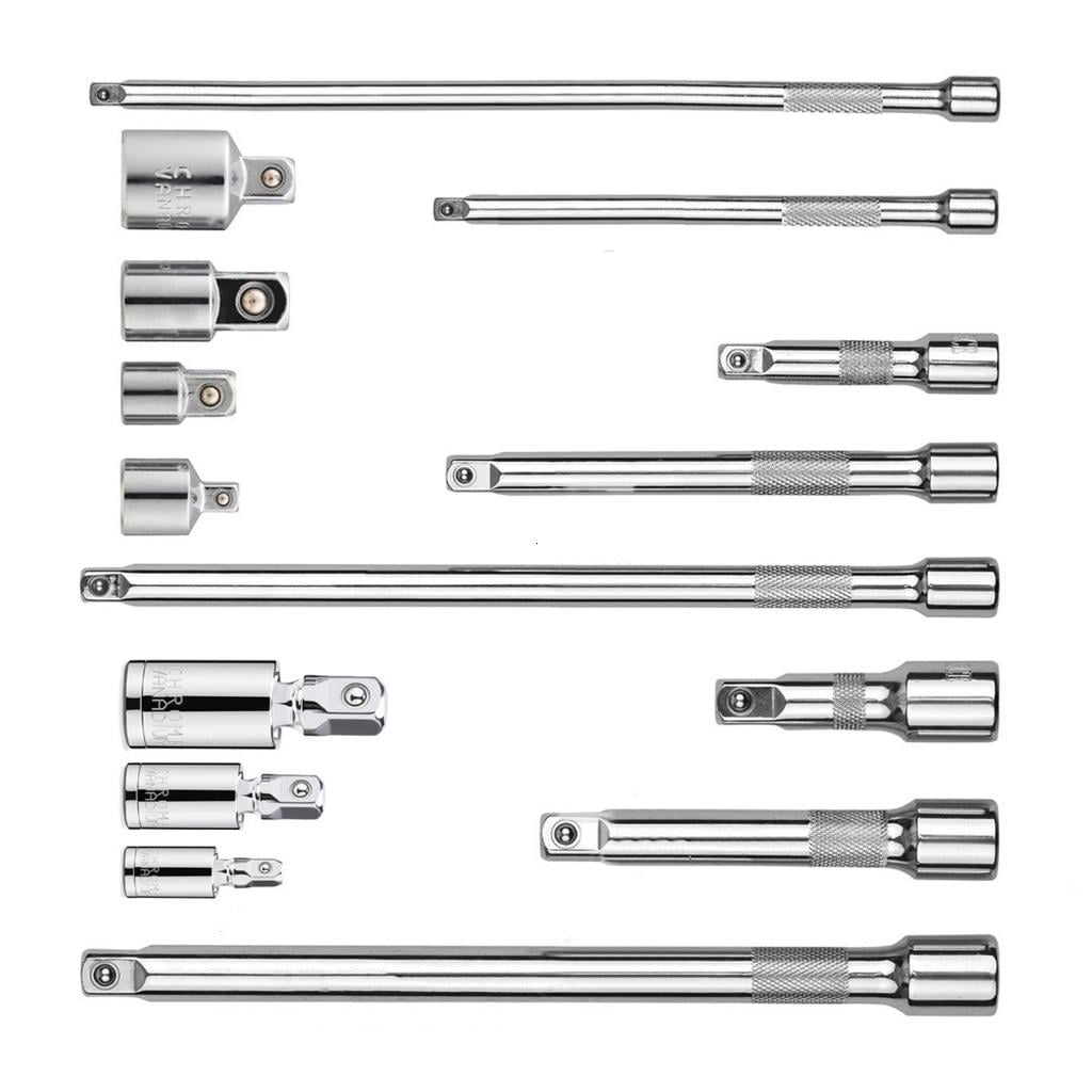 1/2inch 3/8inch 1/4inch Drive Socket Extension Bar Set Multifunction ...