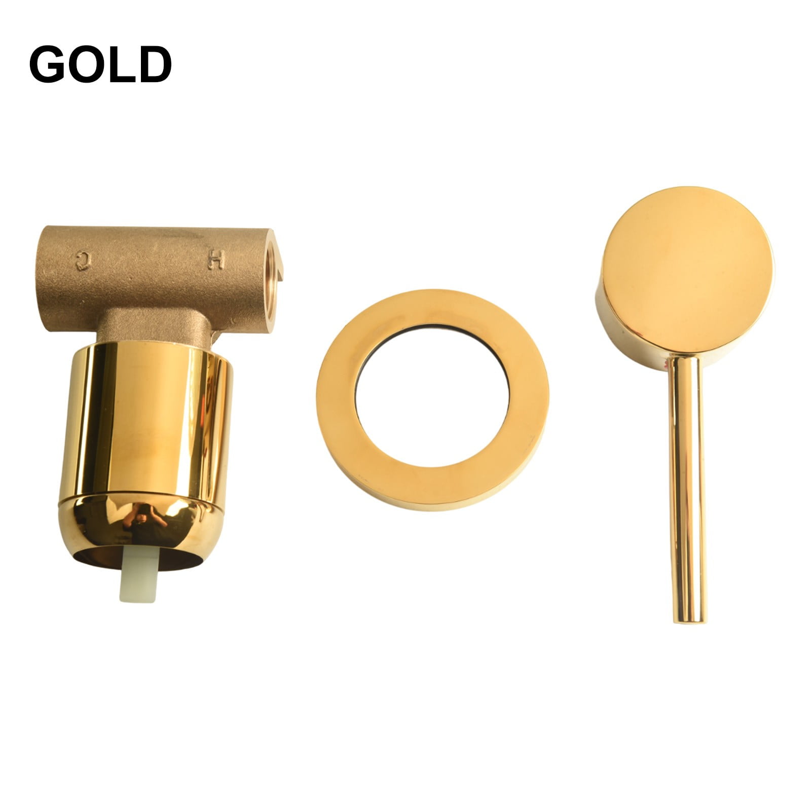 1/2Inch Wall Mounted Round Concealed Hot Cold Water Control Manual ...