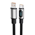 1.2m/2m 100W USB C LED Data Cable with Real Time Digital Display USB ...