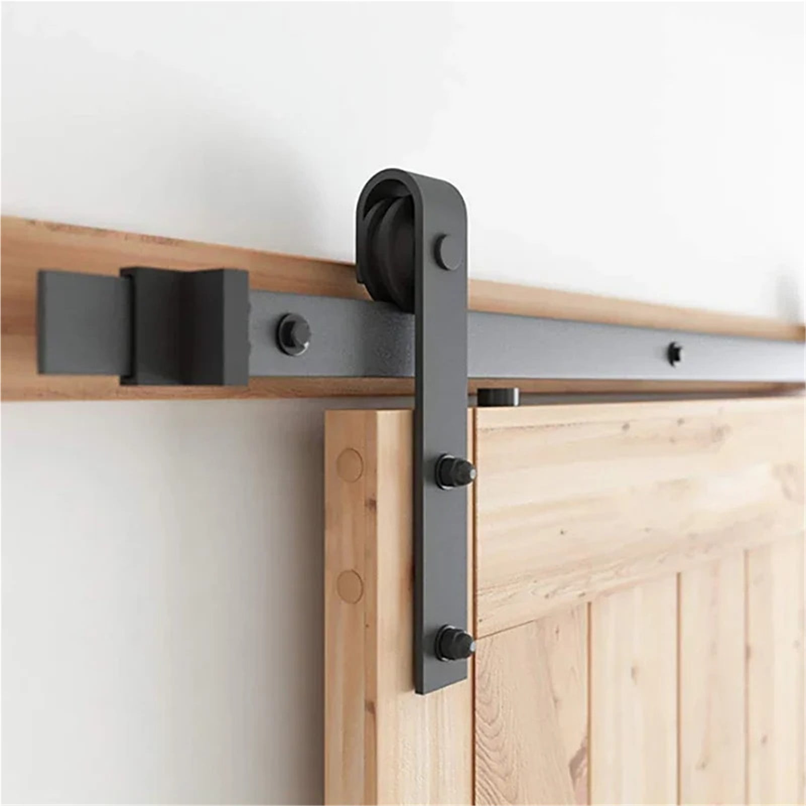 1.2m/2m/2.5m/3 m Sliding Barn Door Hardware Track Slides Only Tracks ...