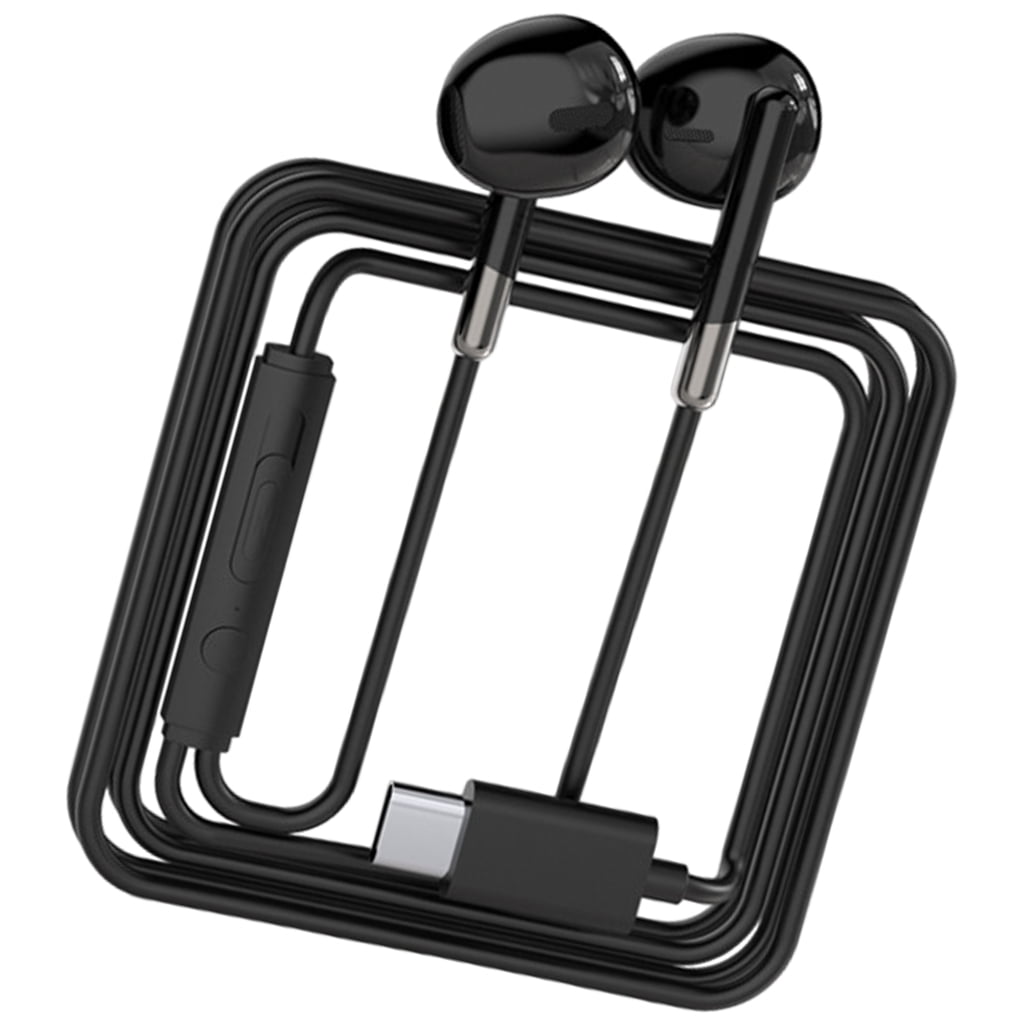 1.2m Cable Control Earbud Corded Headphones with Build-in Miccrophone ...