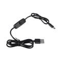 1.2m Long USB to USB C Power Supply Cable Featuring Switching Button ...