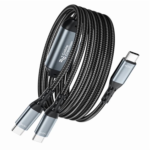 1.2m USB C Charging Cable Data Cord Wire 140W Rapid Charging 480Mbps ...