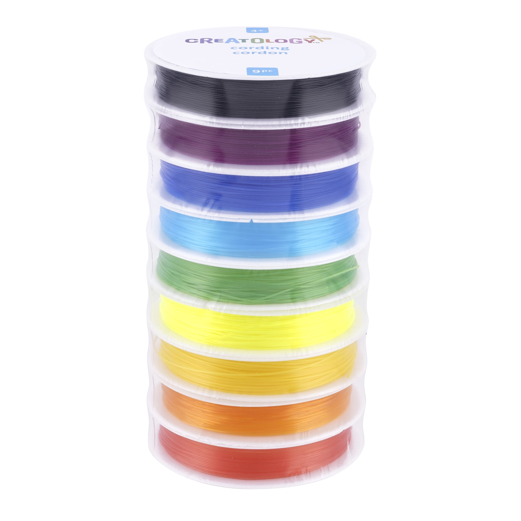1/2mm Rainbow Mix Nylon Cording - 9ct. by Creatology™ 9pc - Walmart.com