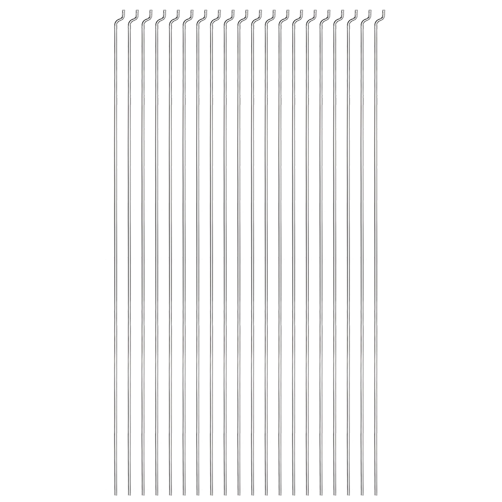 Unique Bargains 1.2mm x 210mm (8 inch) Steel Z Pull/Push Rods Parts for ...