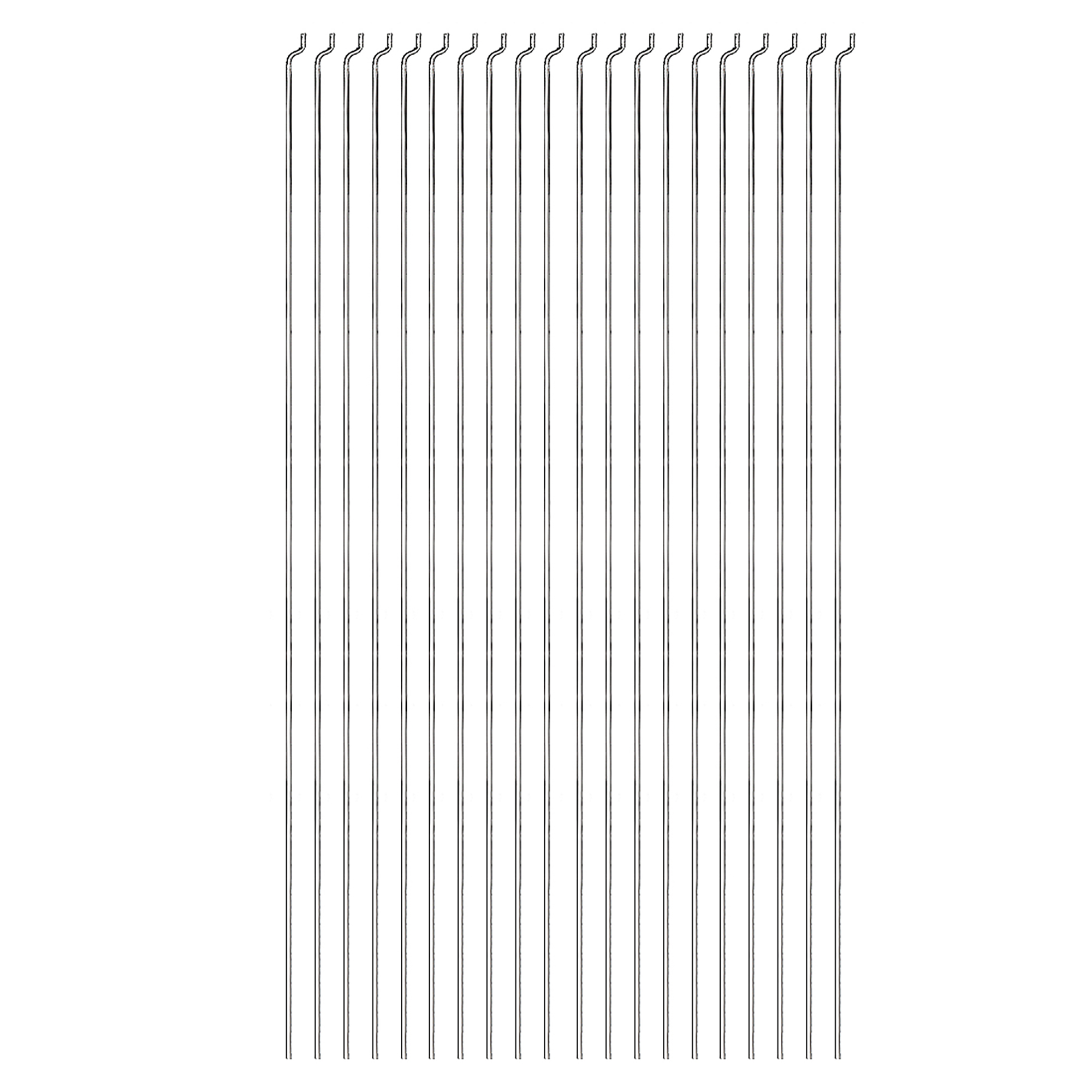 Unique Bargains 1.2mm x 260mm (10 inch) Steel Z Pull/Push Rods Parts ...