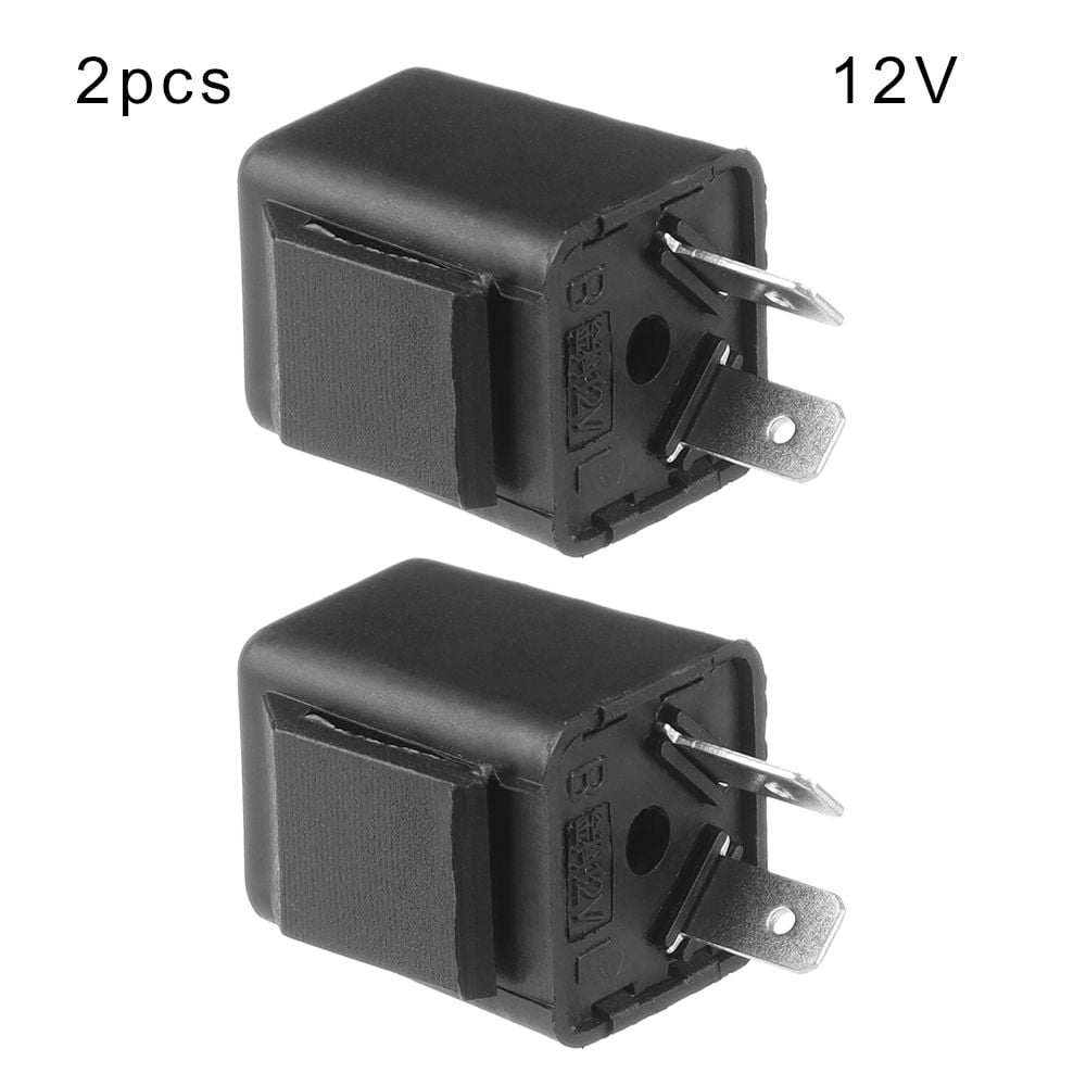 1/2pcs Adjustable LED Flashers Relay Blinker Indicator 2Pins Buzzer ...