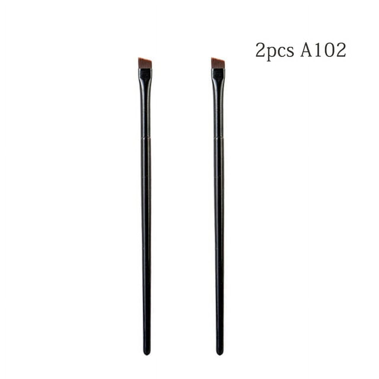 1/2pcs Blade Makeup Brushes Angled Thin Eyebrow Brush Flat Fine ...