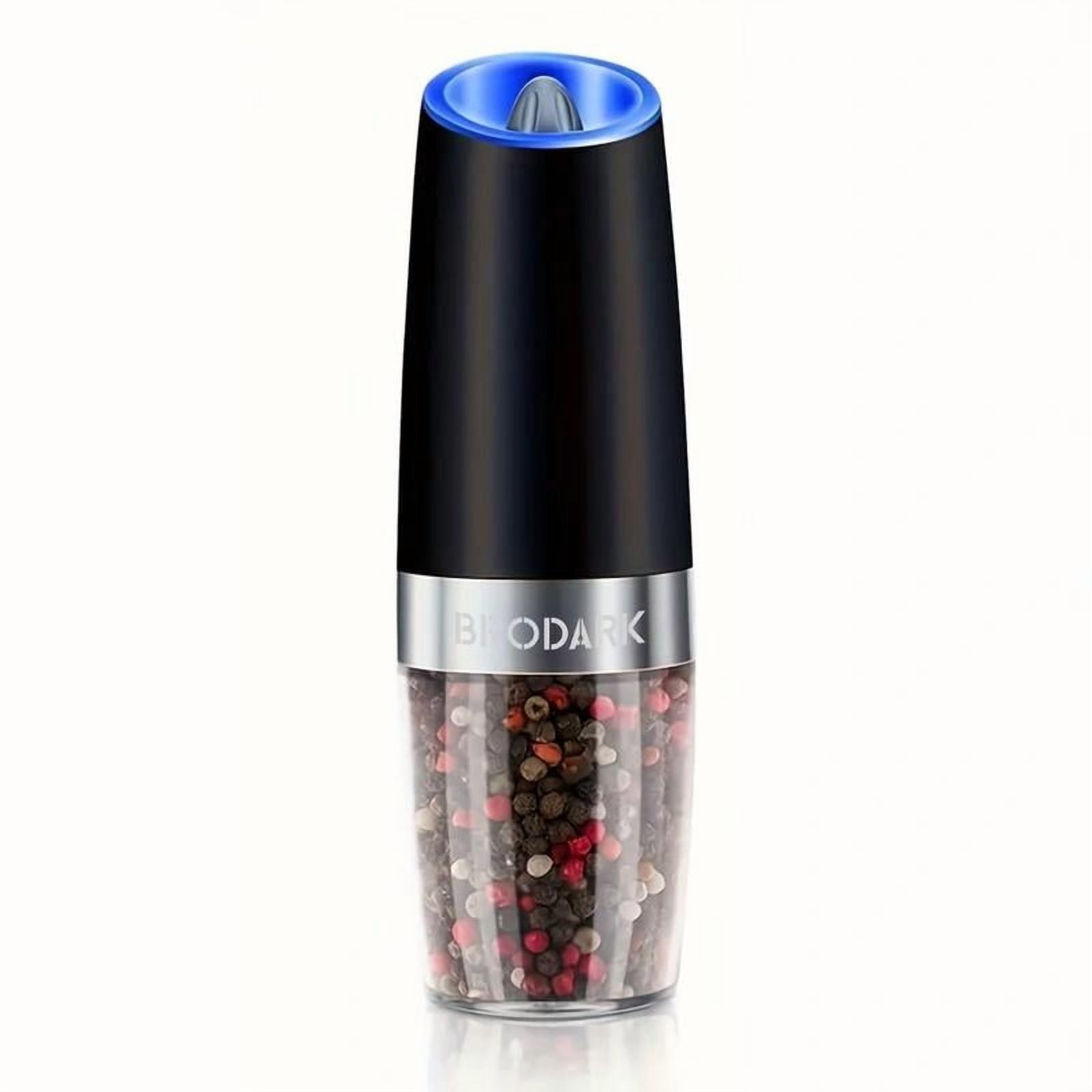 1/2pcs Gravity Electric Salt And Pepper Grinder Set, Battery Powered ...