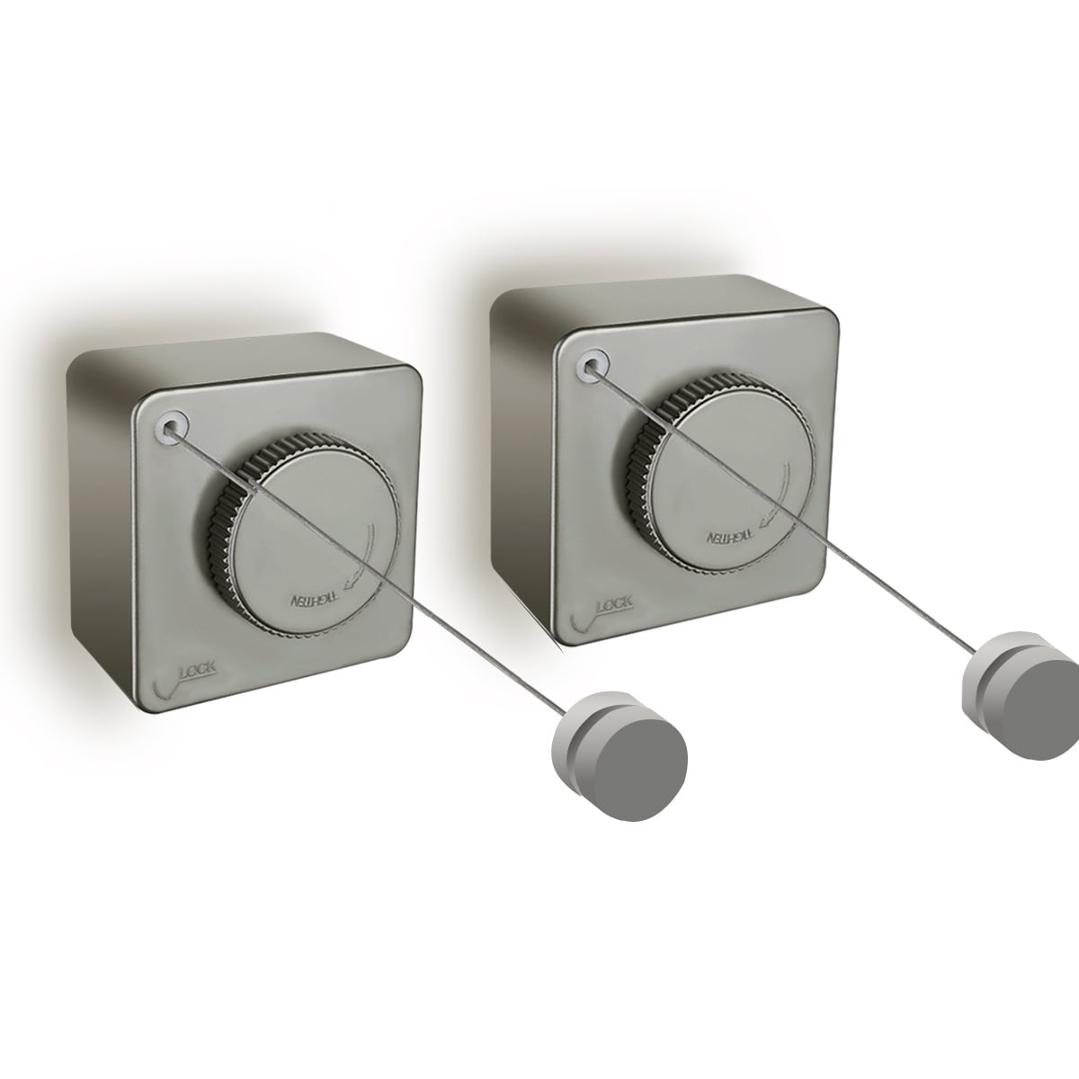 1/ 2pcs Indoor Retractable Clothesline, Non Sagging Outdoor Clothesline ...