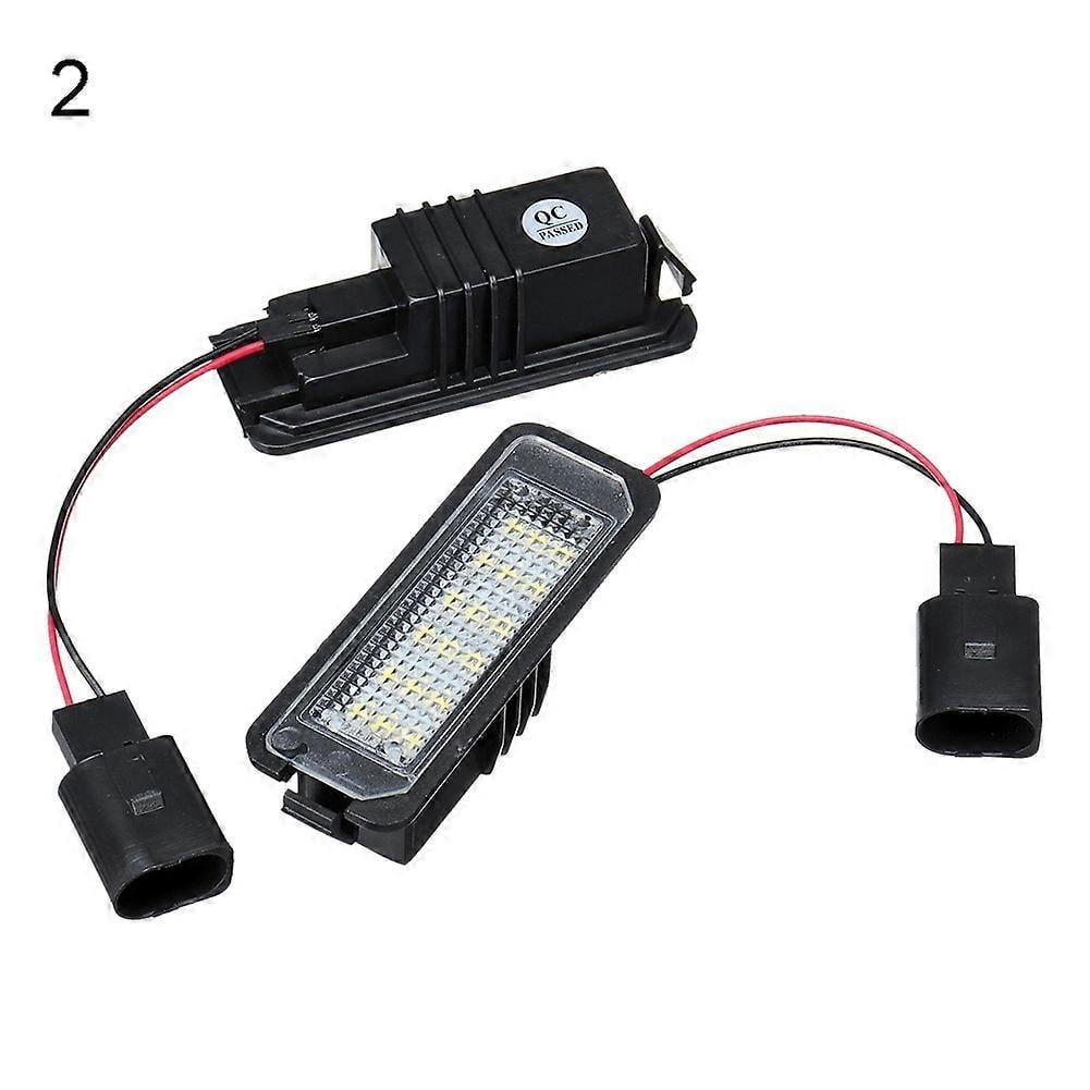 1/2pcs LED car license plate light compatible with Golf 4/5/6 Polo ...