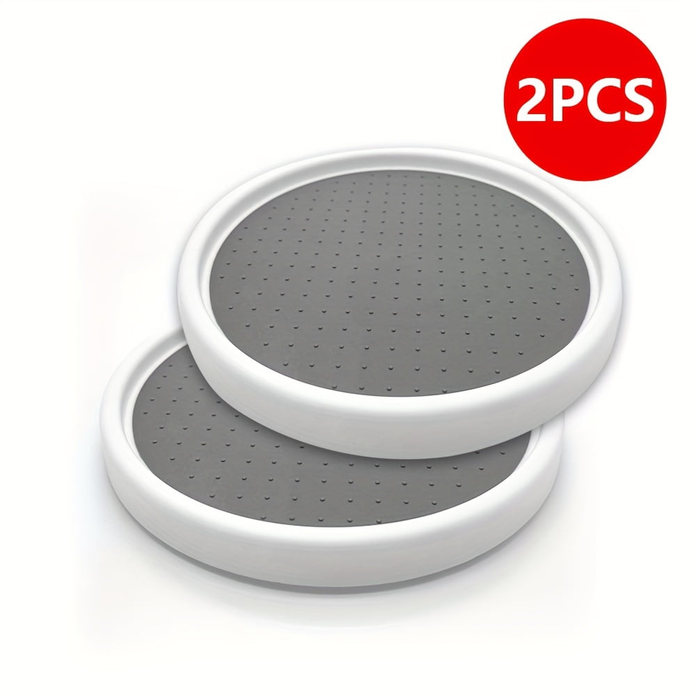 1/2pcs Lazy Susan Organizers 10 Inch, Non-Skid Turntable Rack For ...