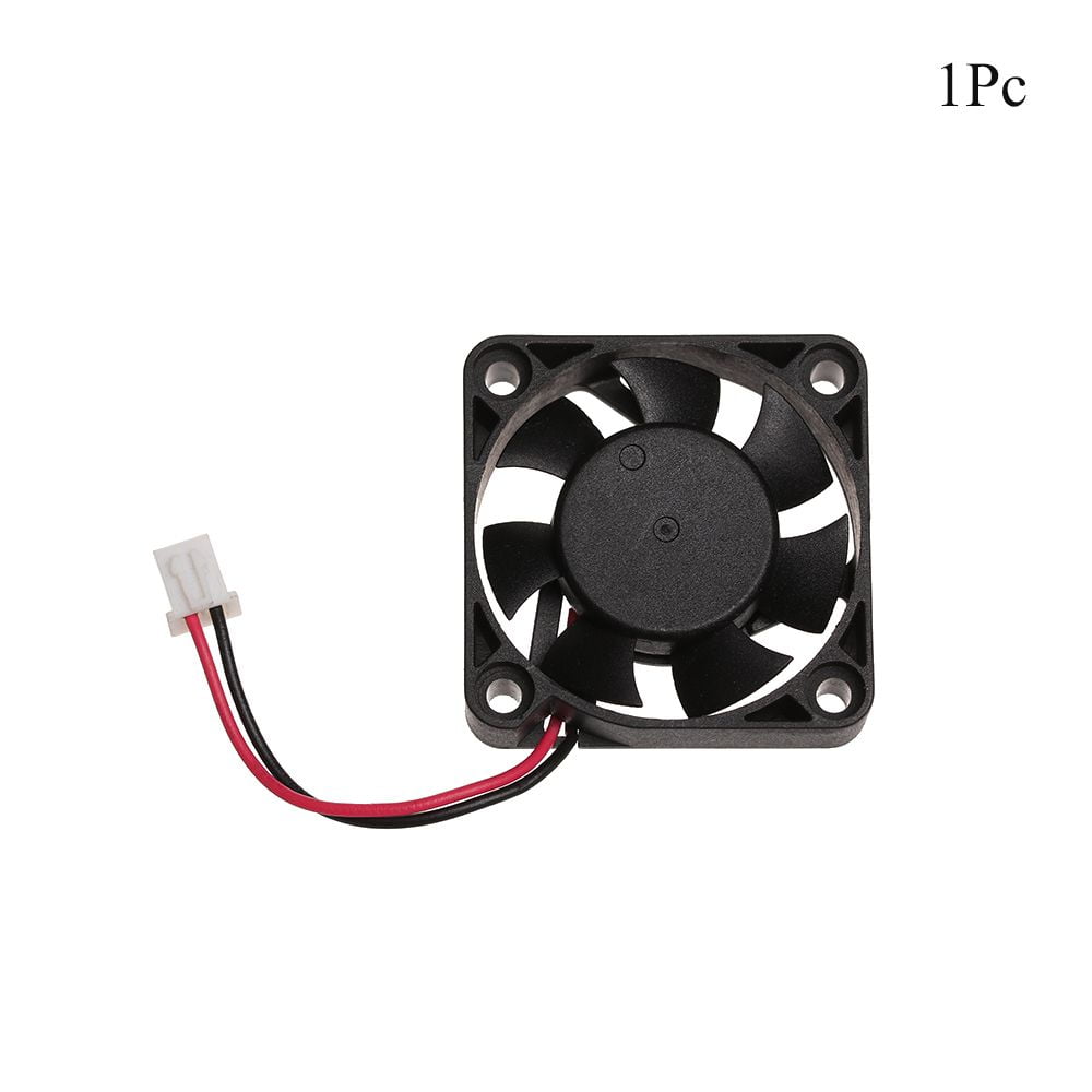 1/2pcs Mini Black color with 2-pin 40mm x 10mm CPU System Heatsink ...
