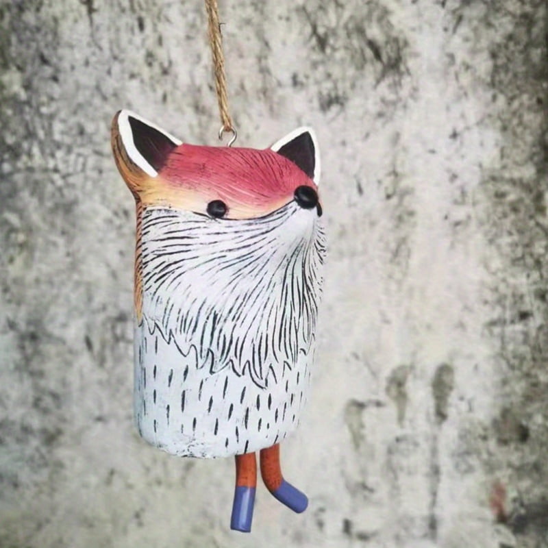 1/2pcs Rustic Animal Wind Chimes Room Decoration Cute Chimes Wind Bell ...