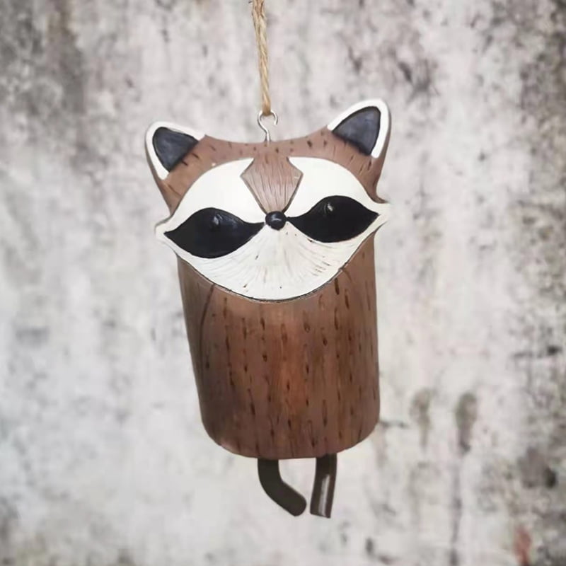 1/2pcs Rustic Animal Wind Chimes Room Decoration Cute Chimes Wind Bell ...