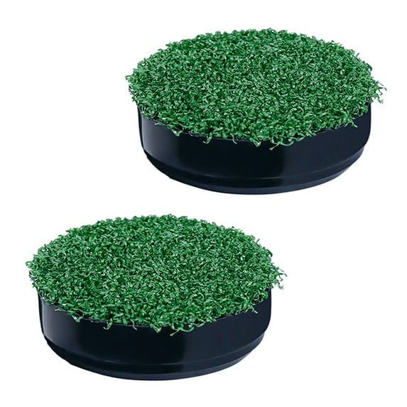 1/2pcs Simulated Lawns Golfs Cup Covers Golfs Practice Train Aid Green ...
