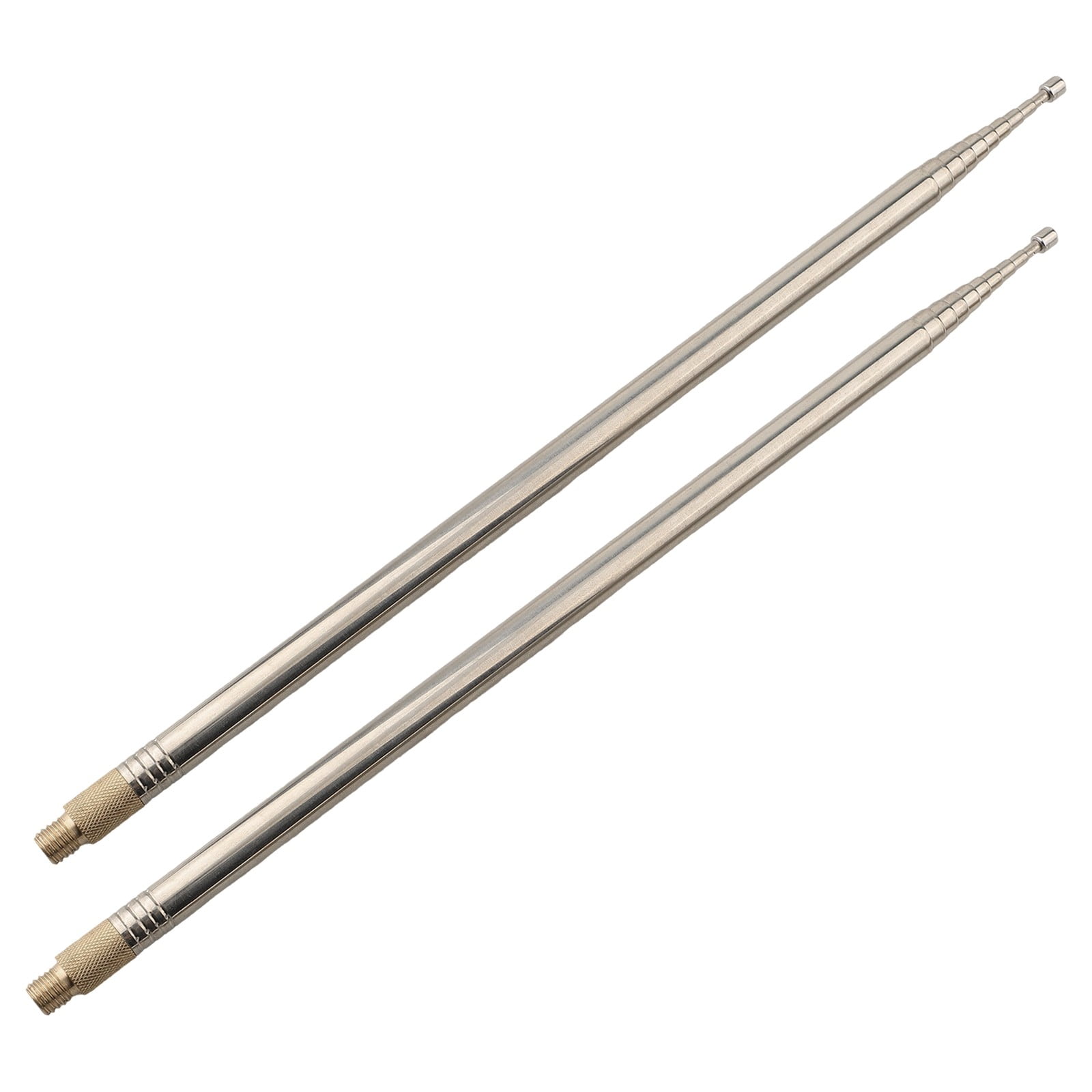 1/2pcs Stainless Steel 2.5M Whip Antenna For PAC 12 JPC-7 DIY Shortwave ...