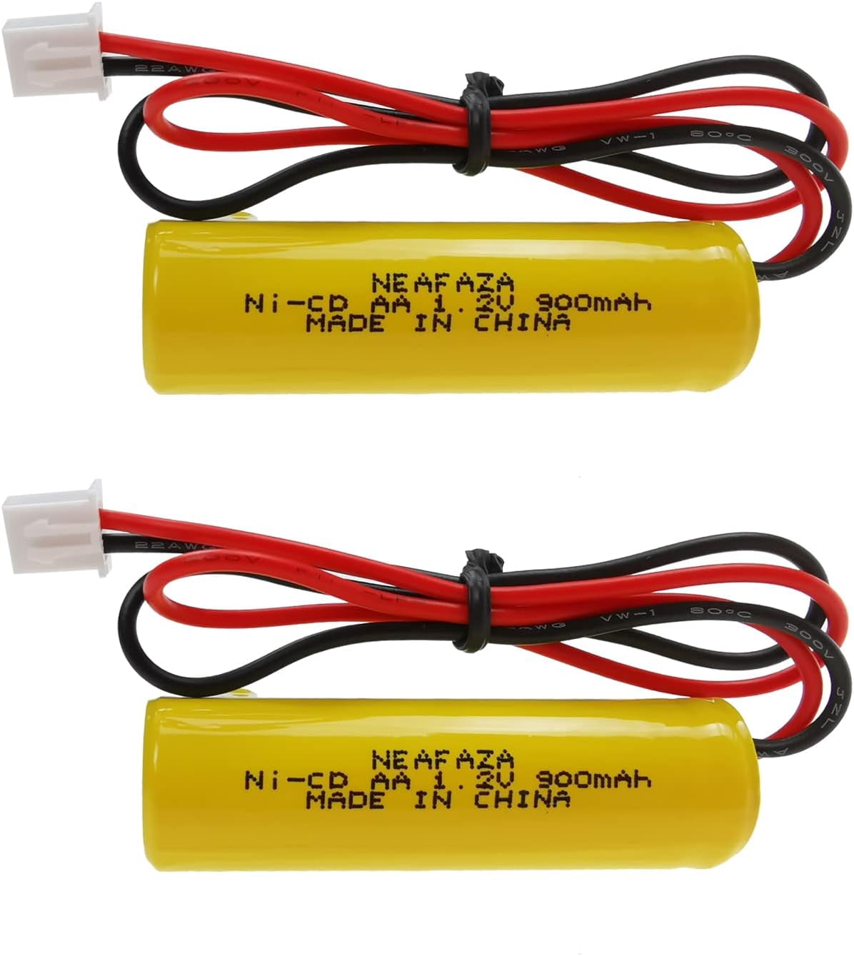 1.2v mAh Ni-CD AA Exit Sign Emergency Light Battery Replacement Compatible with Unitech AAmAh ...