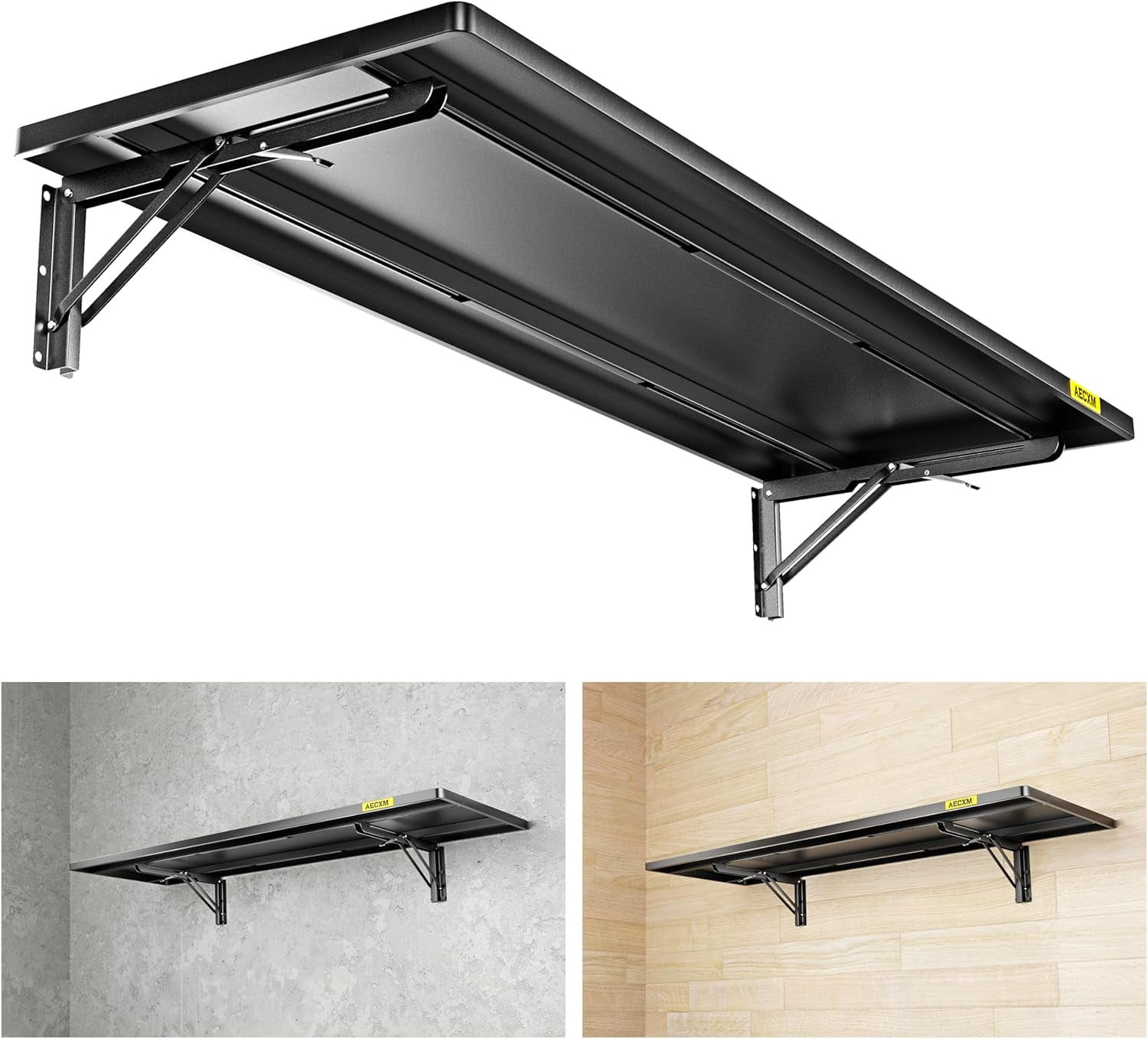 1.2x3ft Adjustable Rail Type Folding Storage Rack Shelf, Suitable for ...