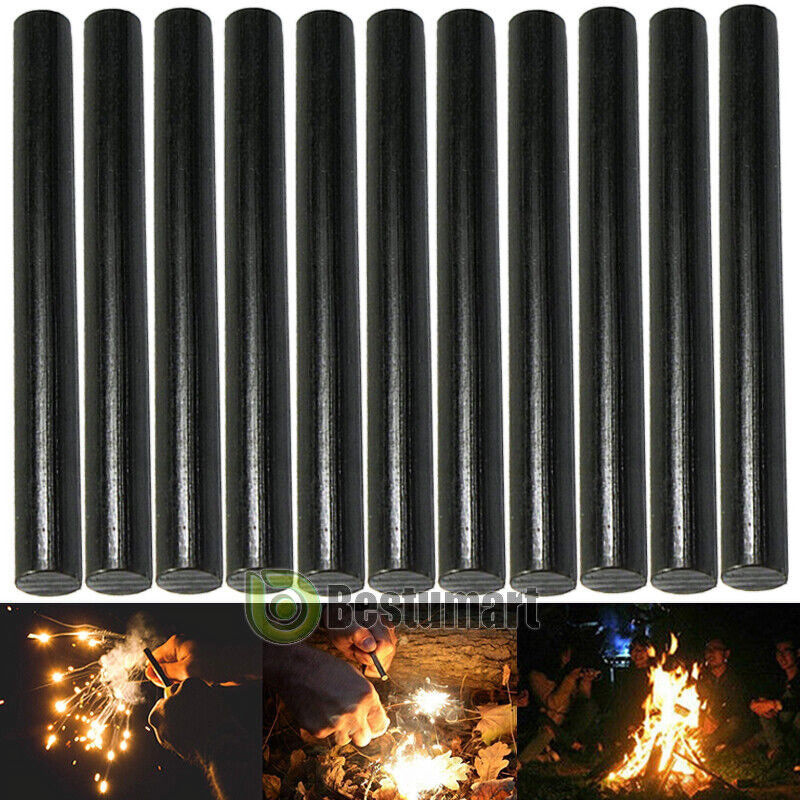 1/2x5 Huge Magnesium Rod Ferrocerium Ferro Flint Fire Starters Survival ...
