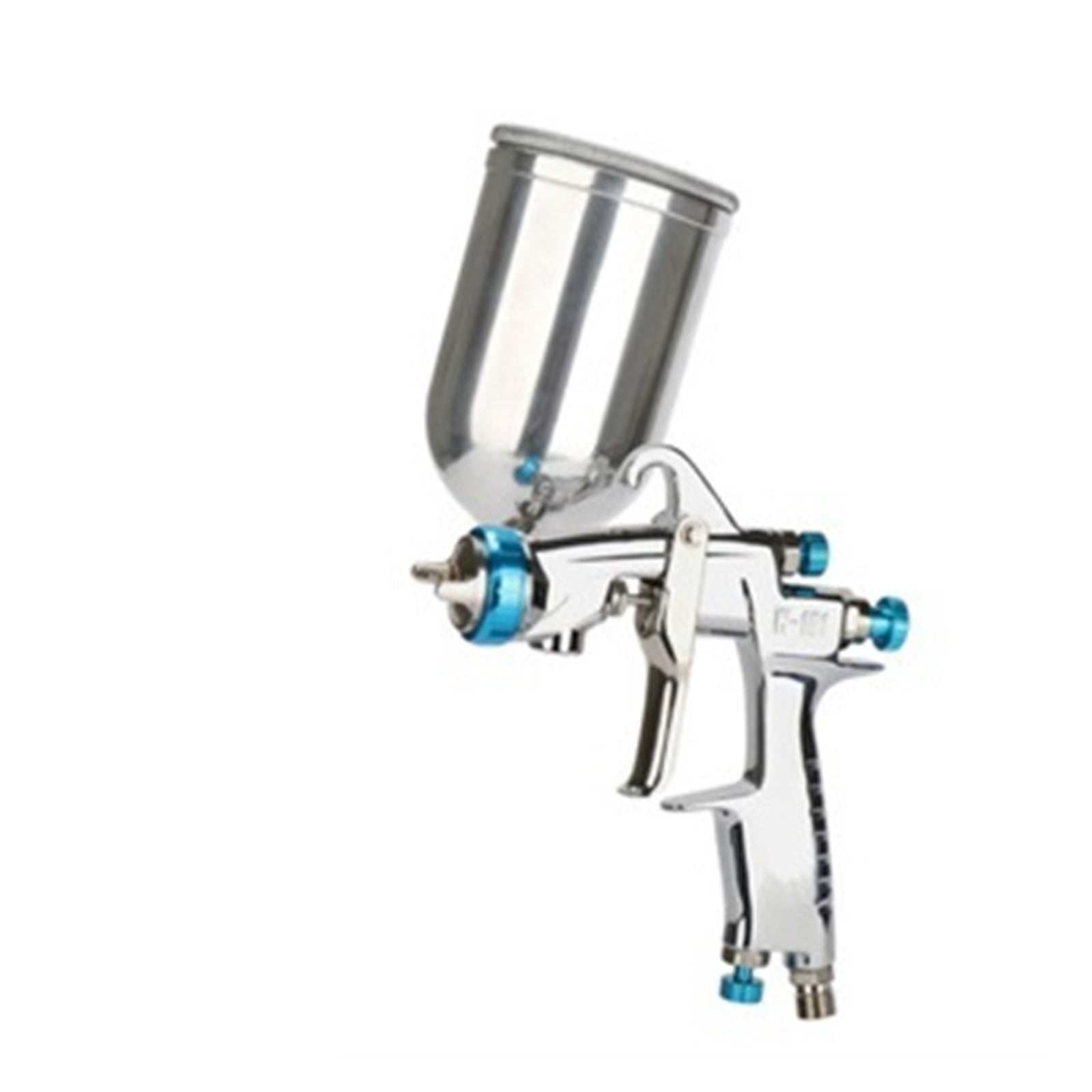 1.3/1.8mm Spray Gun nuine Sprayer 400CC Plastic Pot Metal Cup Pneumatic ...