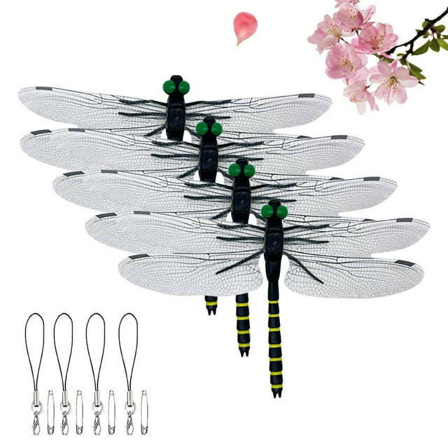 1/3/10Pcs Simulation Dragonfly Insect Model Mosquito Repellent For ...