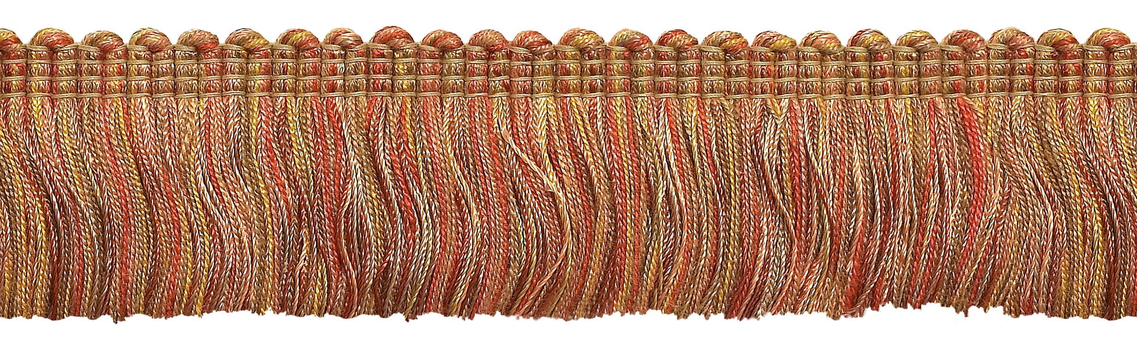 1 3/4" (4cm) Baroque Collection Decorative Brush Fringe Trim # 0175BB ...