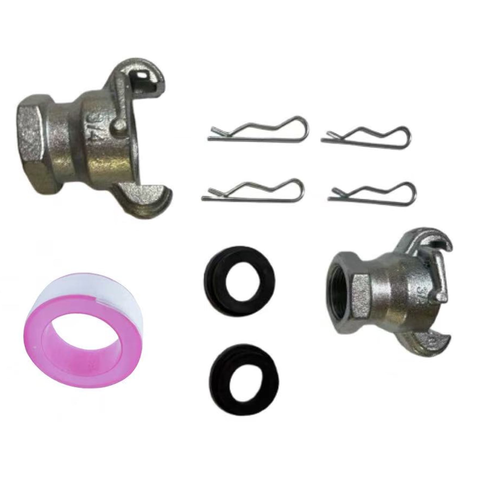 1. 3/4" Industrial Air Hose Coupler - Heavy-Duty Metal Quick with Locks ...