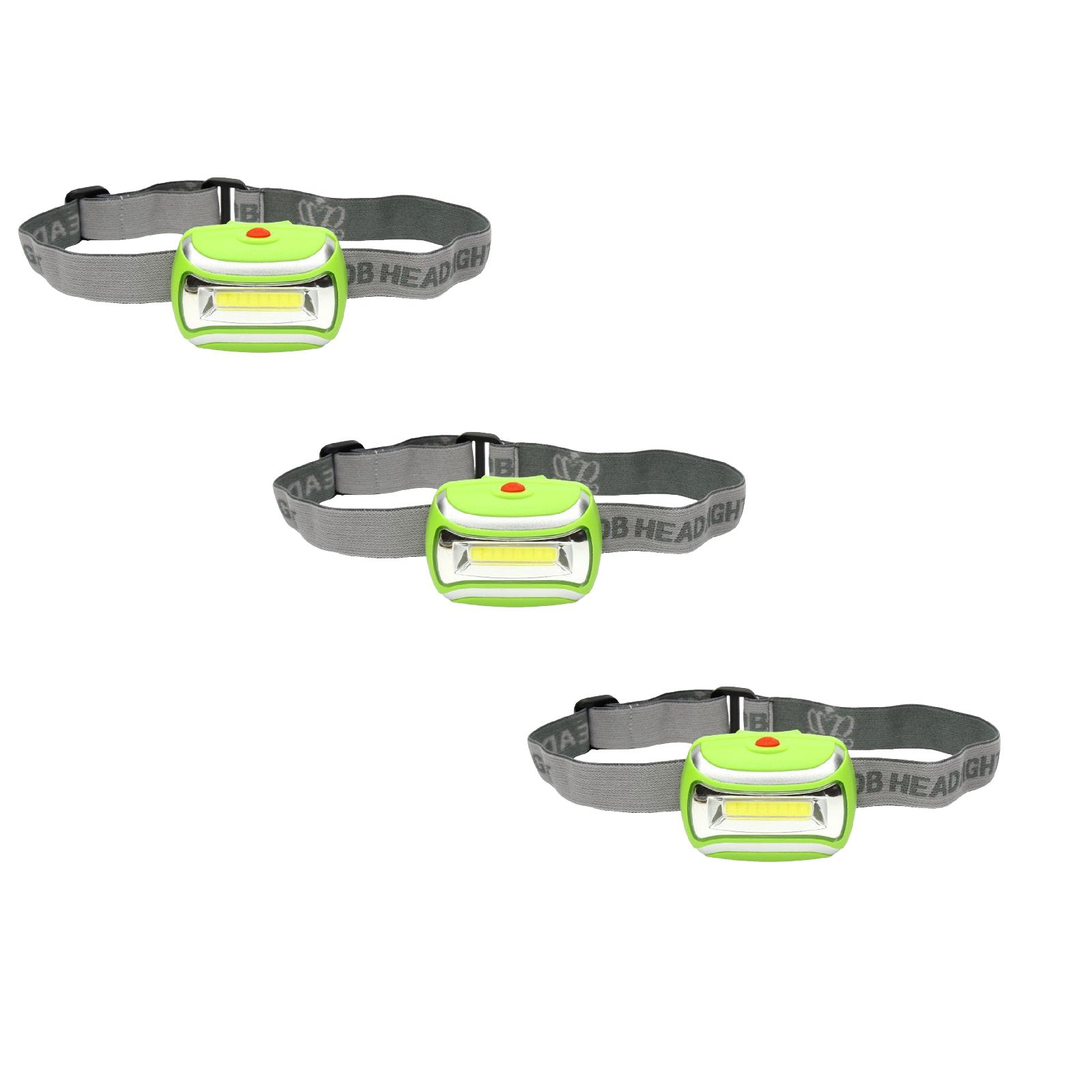 1/3/4PCS Outdoor Portable Headlamp,Bright 3W Light Mode Adjustable Long ...