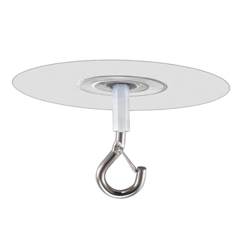 1//3/5/10 pcs Ceiling Hooks Self Stick Heavy Duty Hooks Without ...