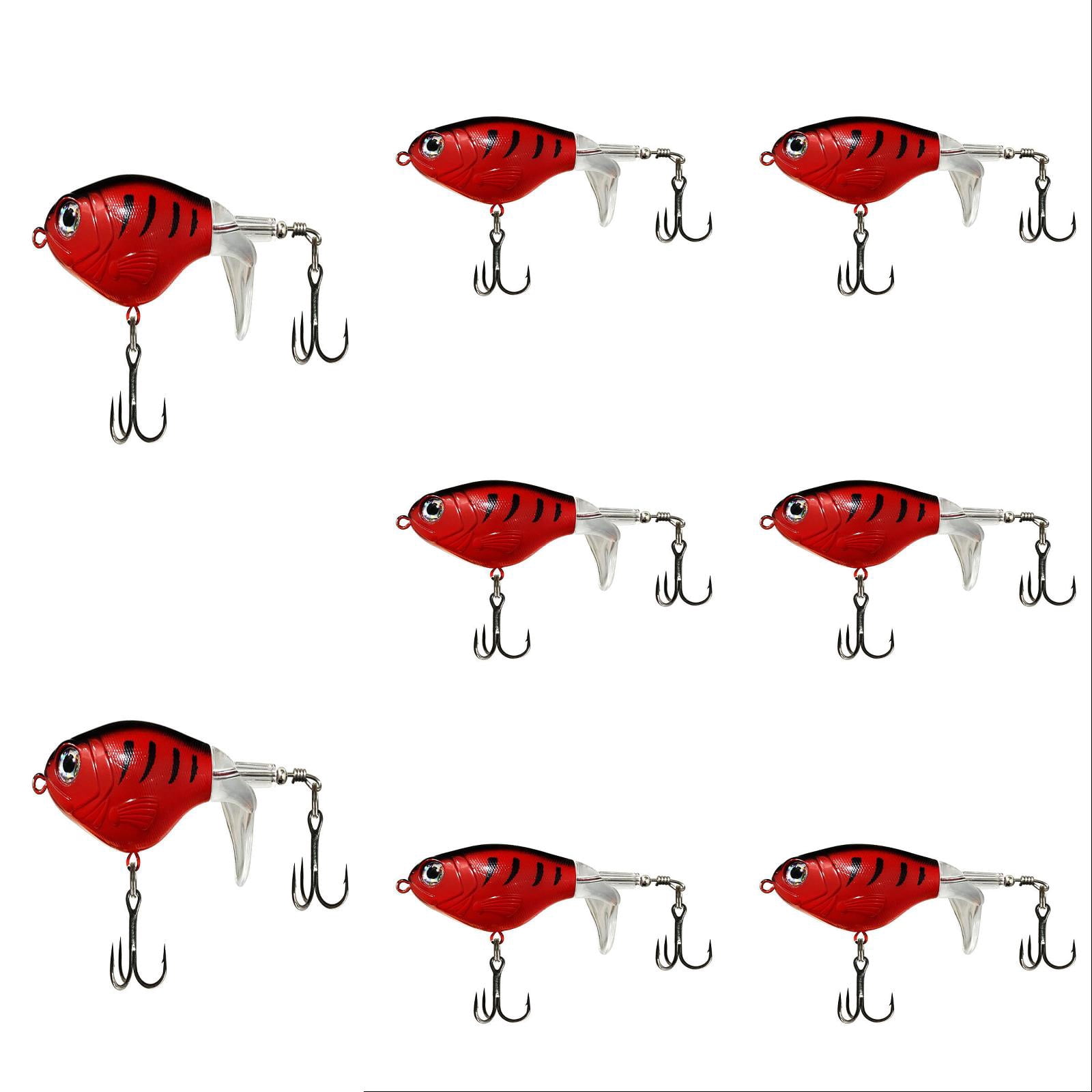 1/3/5/8/10Pcs 3.1 Inch Realistic Bait for Lake Boat Saltwater Trout ...