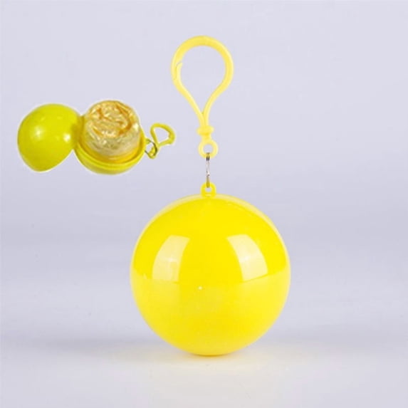 1/3/5/8pcs Colorful Mini Outdoors Drifting Portable Raincoat Ball ...