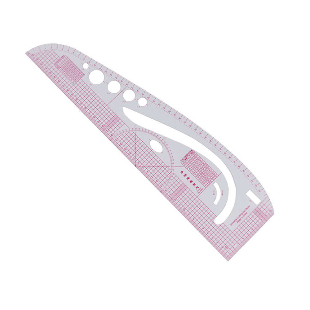 1/3/5PCS Multifunction 6501 Plastic French Curve Sewing Ruler Measure ...