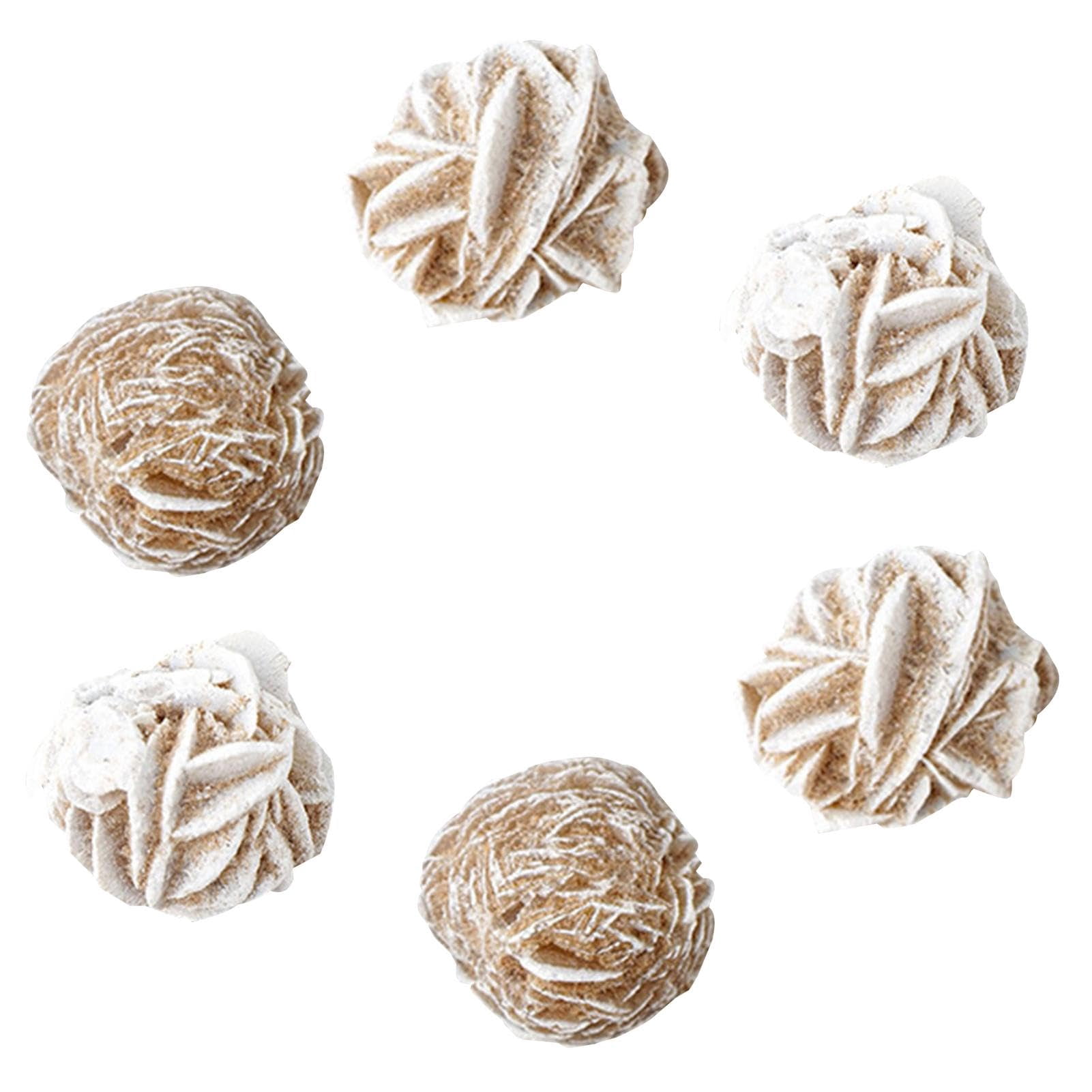 1/3/6/9pc Natural Desert Rose Crystal Stone - Unique Gypsum Desert Rose ...