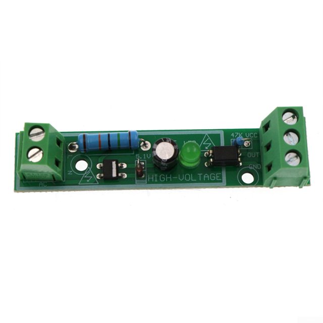 1 3 8 Bit AC220V Optocoupler Isolation Module Voltage Detect Board Adaptive 3-5V - Walmart.com