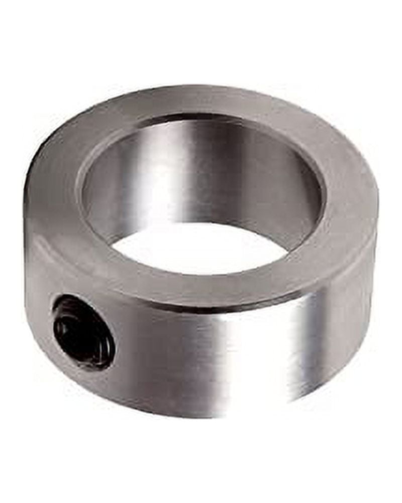 1-3/8" Bore Solid Steel Style Zinc Plated Set Screw Shaft Collars ...