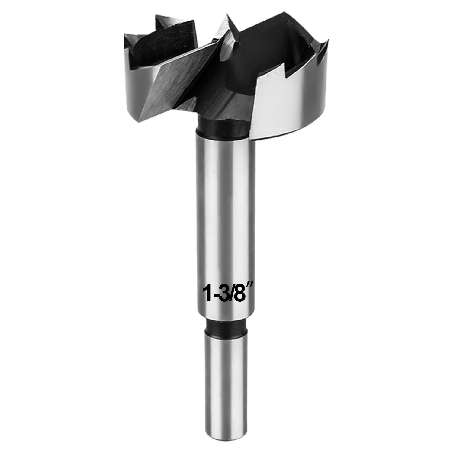 1-3/8 Inch Forstner Bit, BASYNOL Forstner Drill Bit for Wood by Round ...