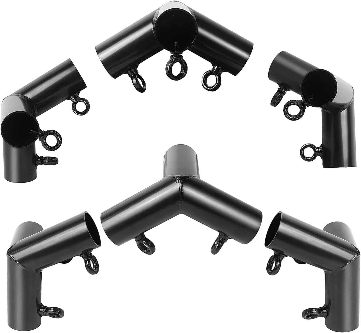 **1 3/8'' corner canopy fitting couplers kit - frame carport connectors ...