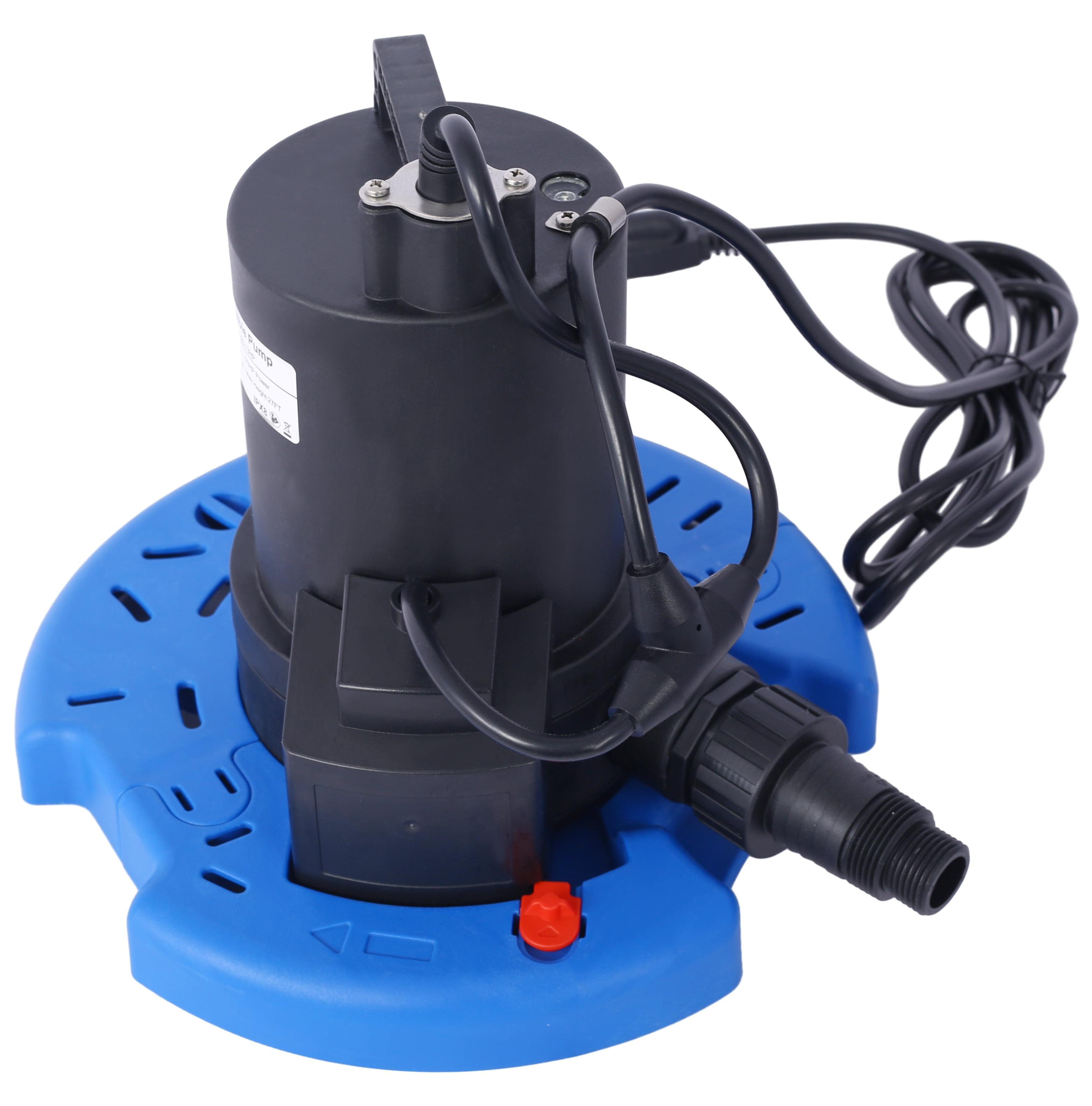 1/3 Automatic Swimming Pool Cover Pump 120 V Submersible with 3/4 Check ...