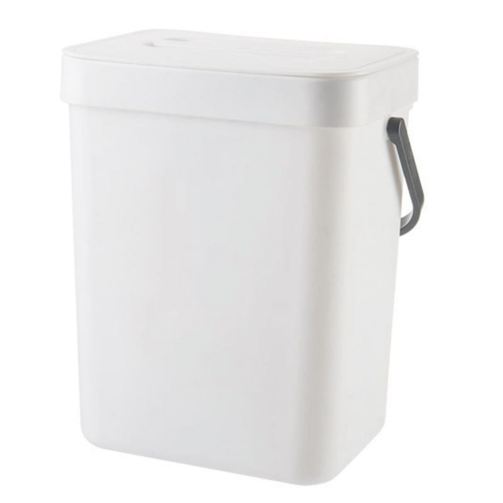 1.3 Gallon Kitchen Compost Bin Trash Can with Lid Food Waste Bin Small ...