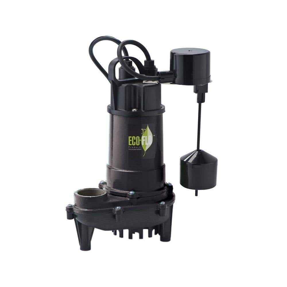 1/3 HP Cast Iron Submersible Sump Pump with Vertical Switch - Walmart.com