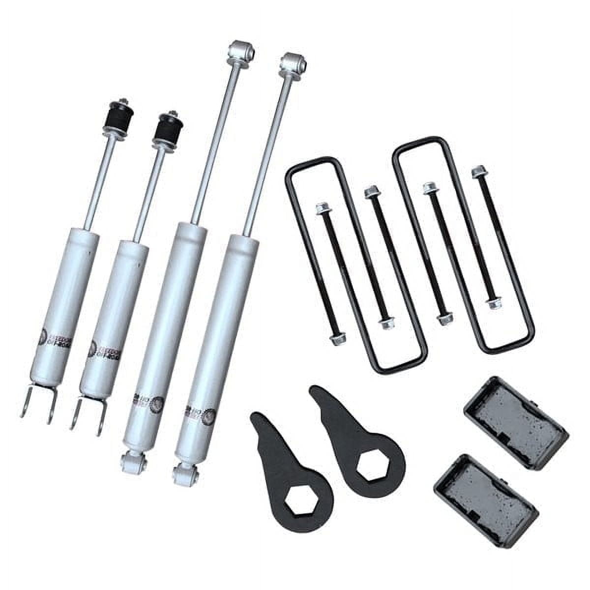 1-3 Inch Leveling Kit w/ Shocks 99-06 Silverado/Sierra 1500 Freedom Off ...