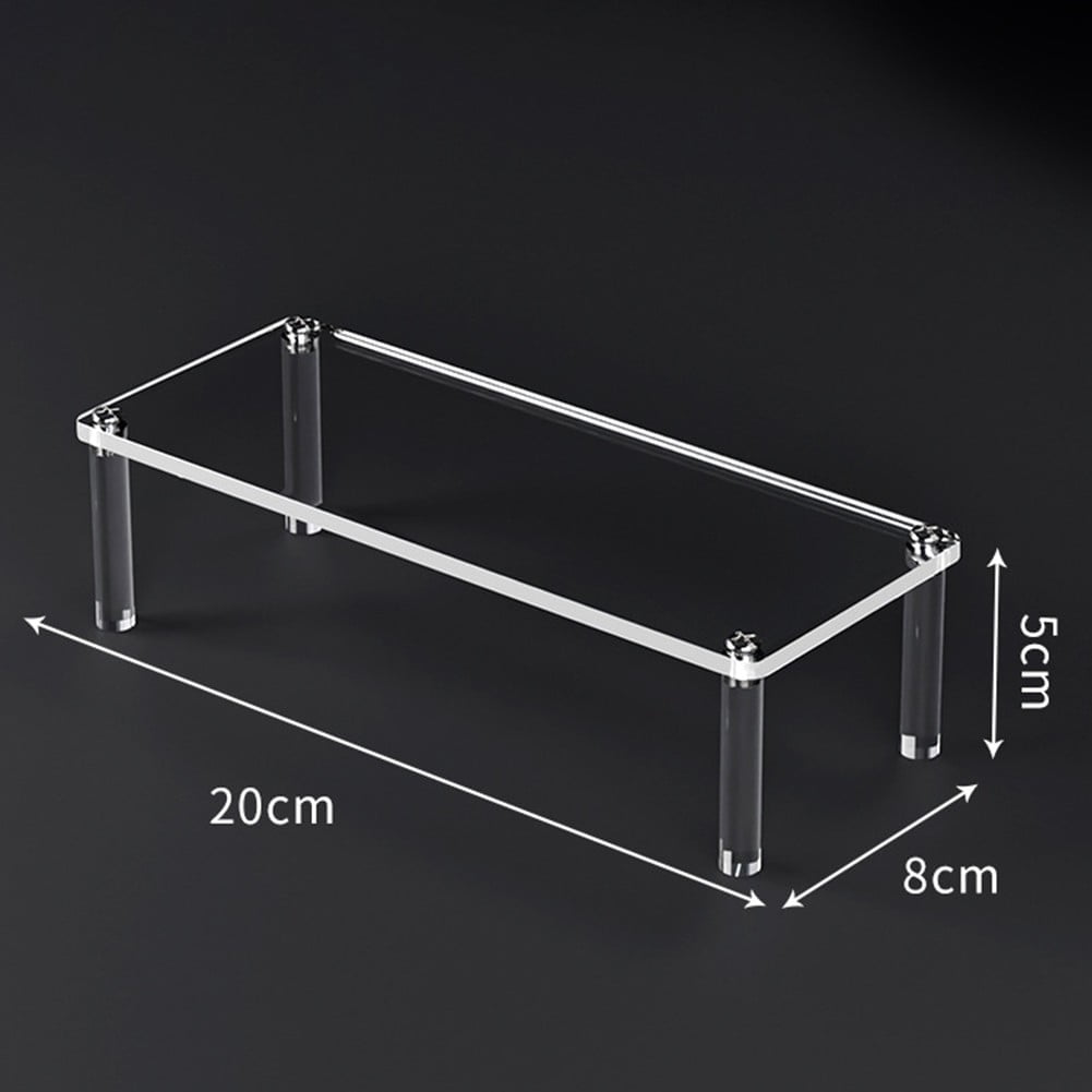 1-3 Layers Acrylic Display Stand, Perfume Figurine Transparent Storage ...